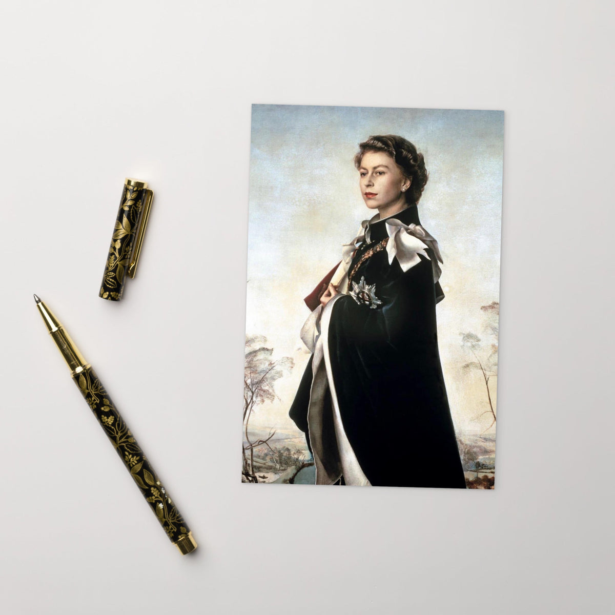 Queen Portrait Postcard